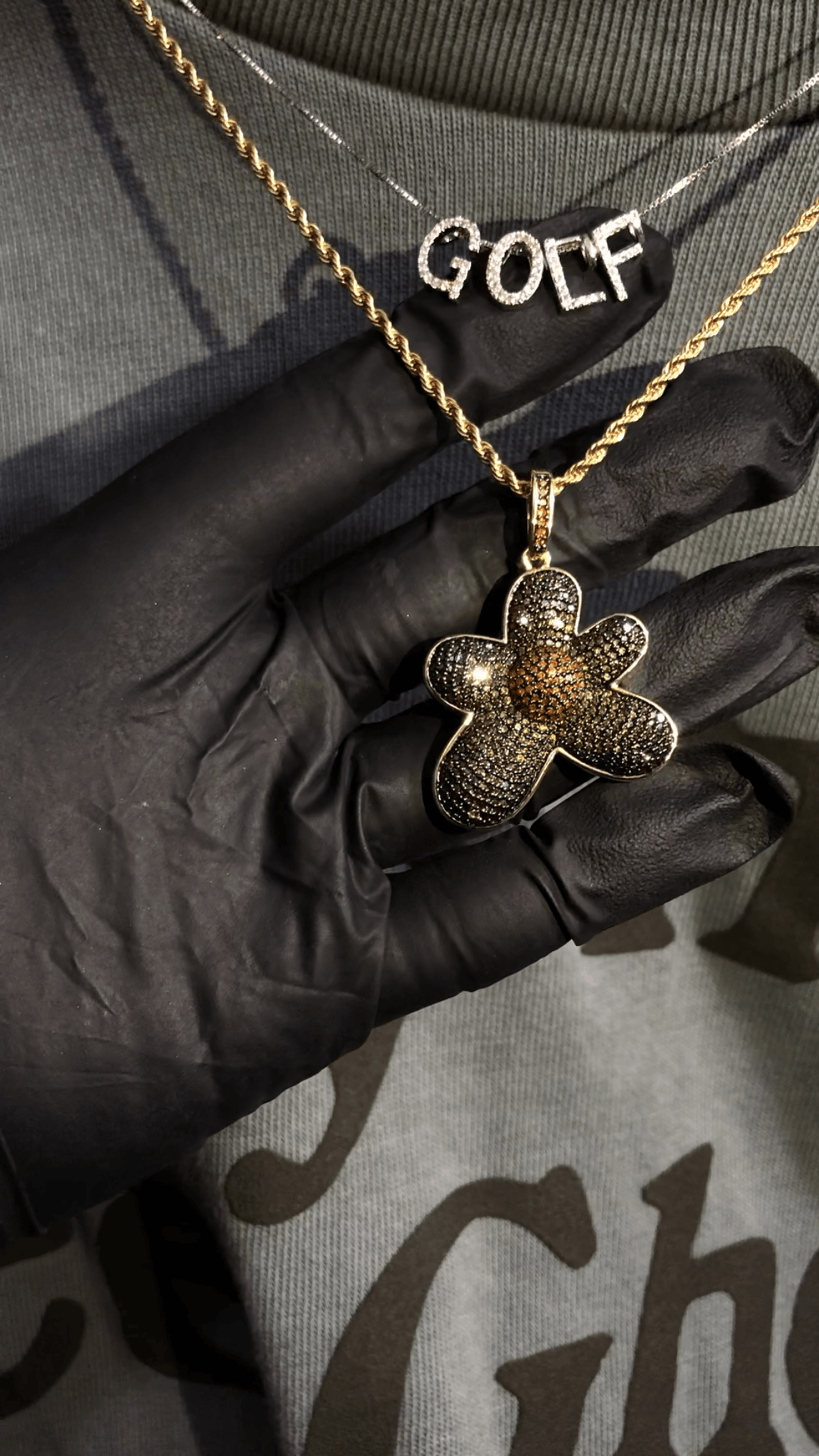 Custom Tyler the creator flowerboy pendant necklace chain | Grailed