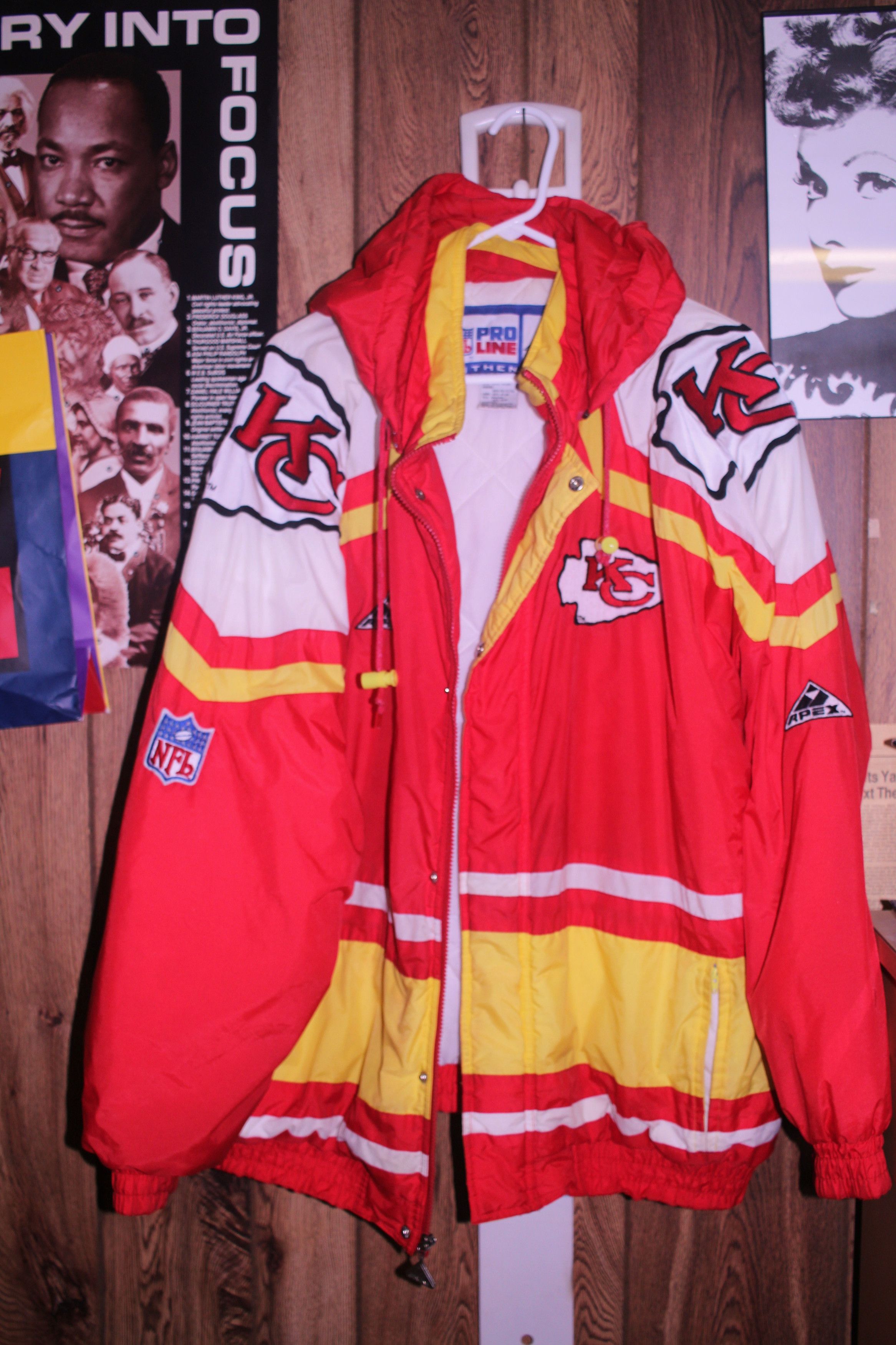 Apex × Pro Line × Vintage Pro Line Apex Kansas City Chiefs Jacket | Grailed