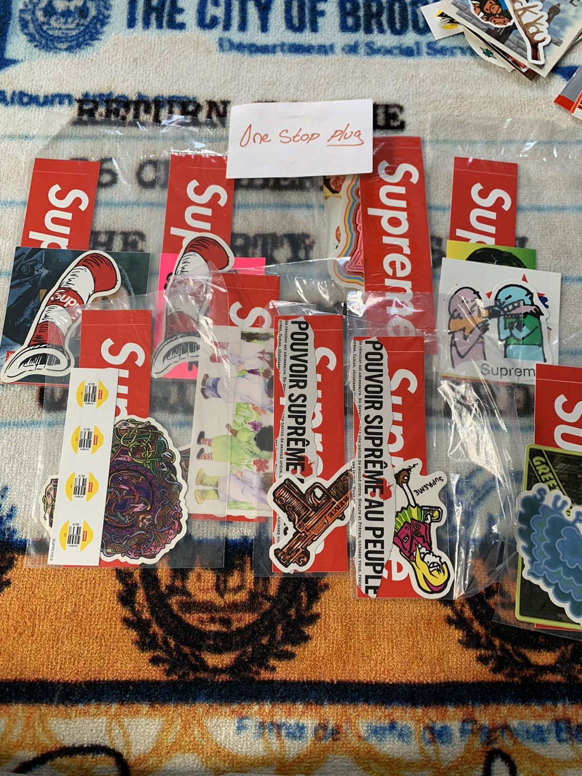 Supreme Sticker packs | Grailed