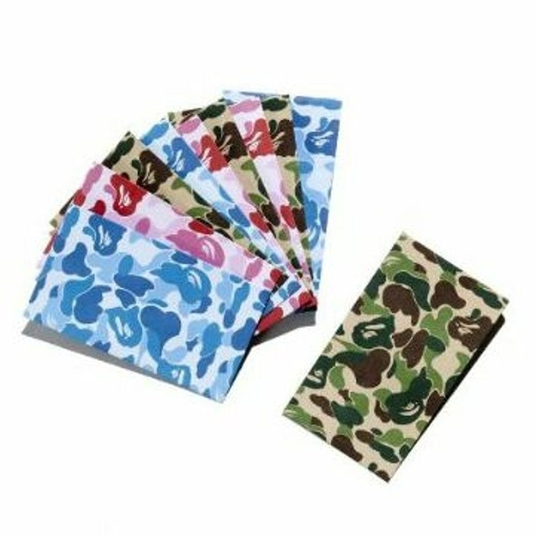 Bape × Vintage 🎁 BAPE Money Envelopes $$ Camo Stationary Set A Bathing ...