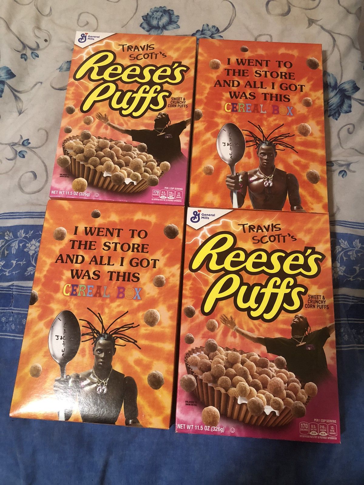 Travis Scott Travis Scott Cereal (4 pack) | Grailed