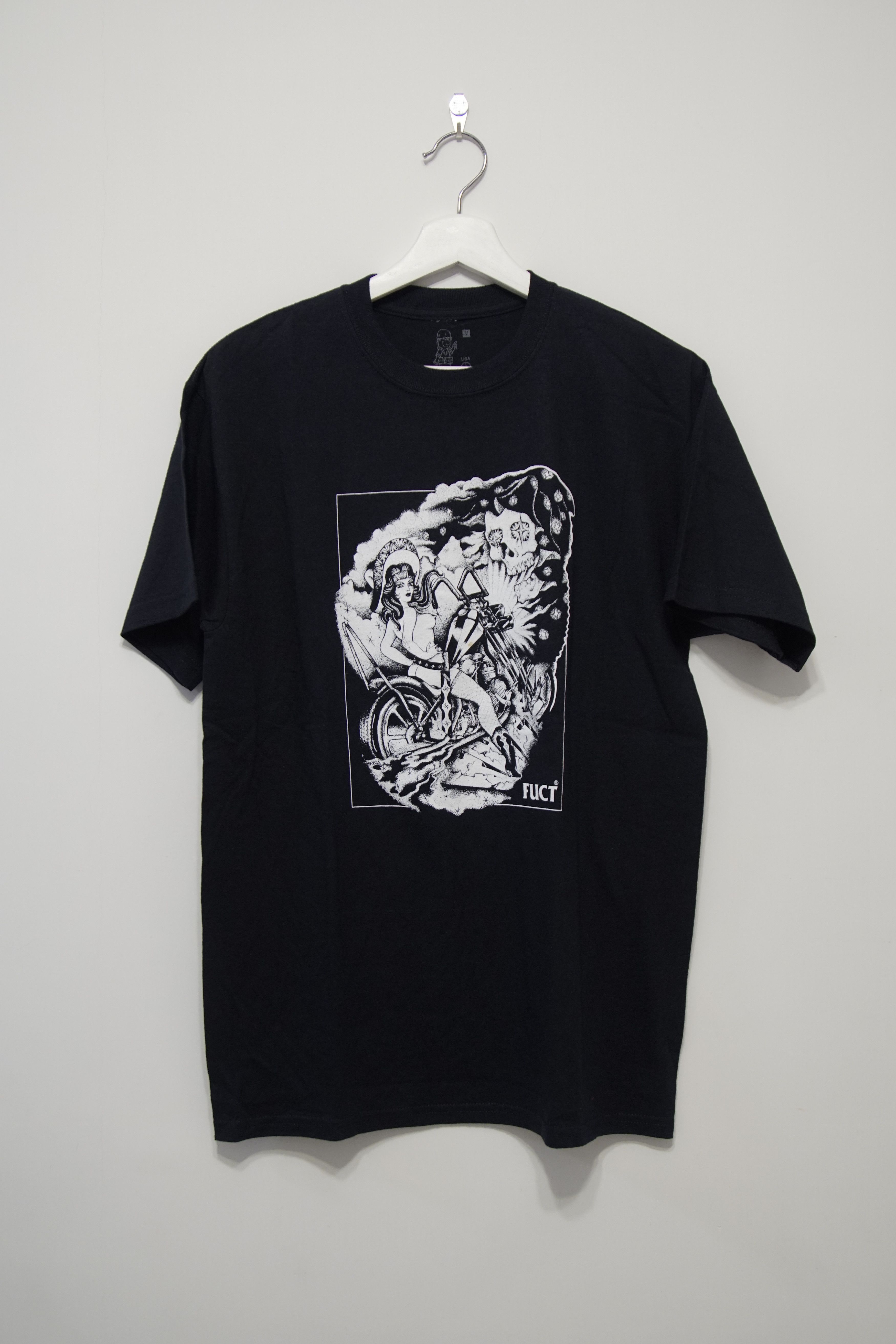Fuct × Other × Streetwear fuct black t Rider Sutra skull | Grailed