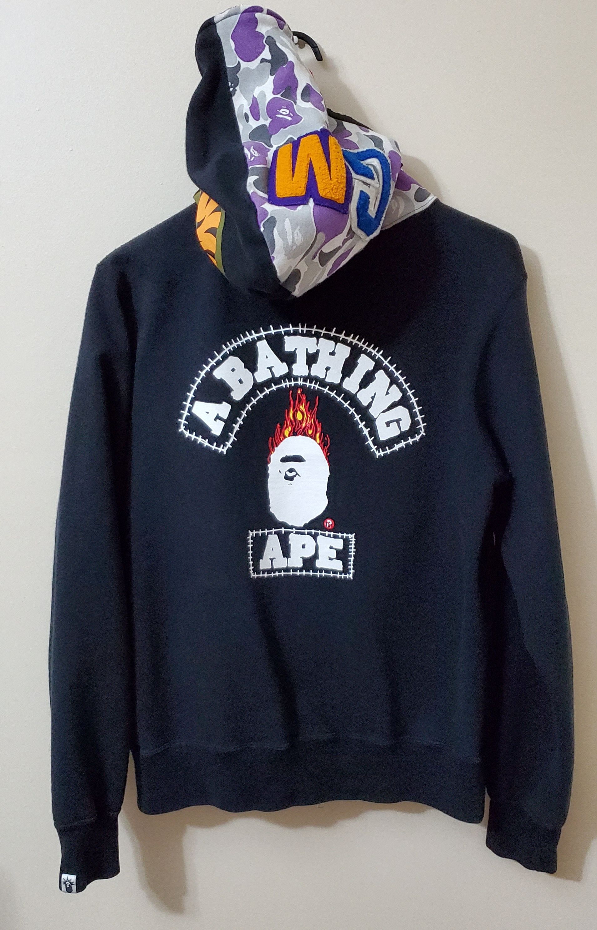 Bape × Travis Scott Bape Collab Hoodie | Grailed