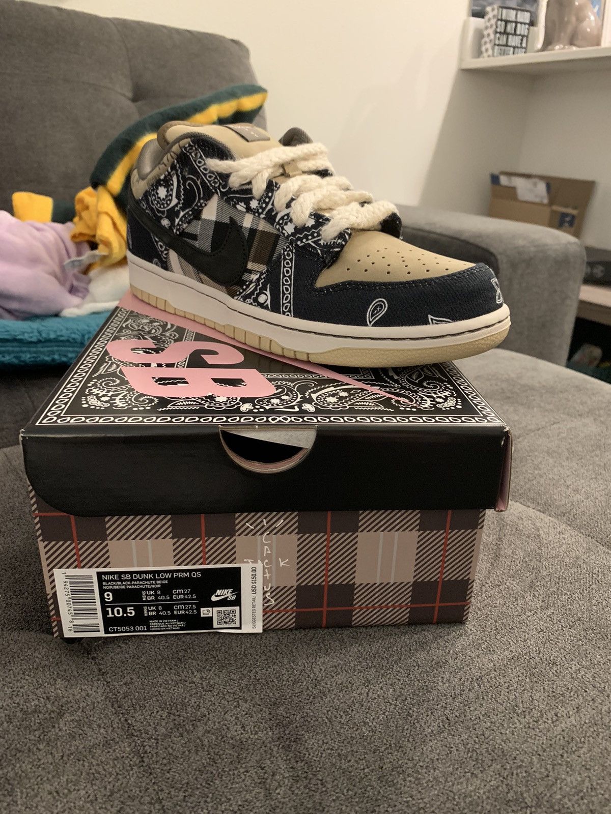 Nike × Travis Scott Travis Scott SB w/ special box | Grailed