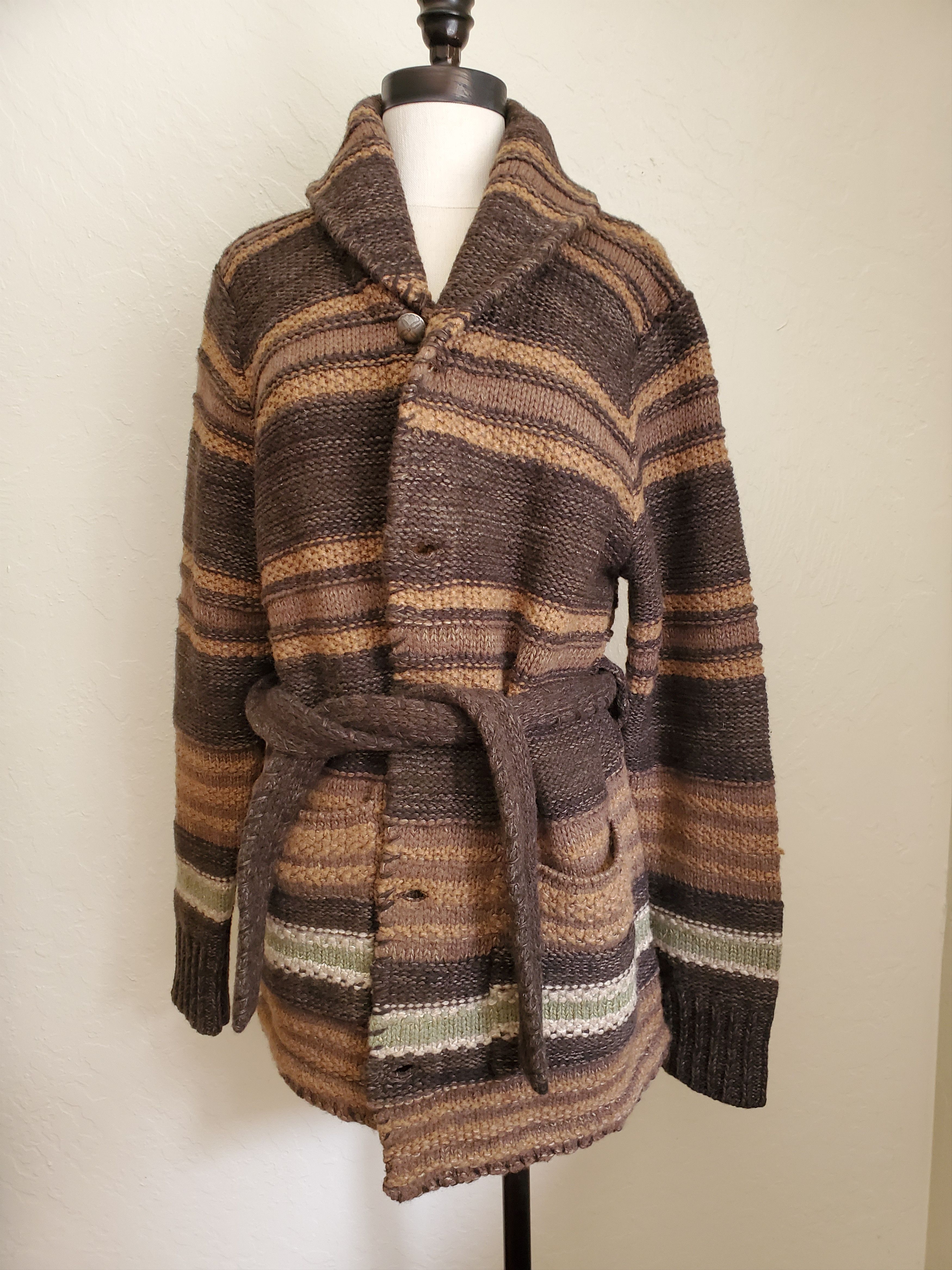 RRL Ralph Lauren *FINAL DROP* RRL Belted Ranch Cardigan | Grailed