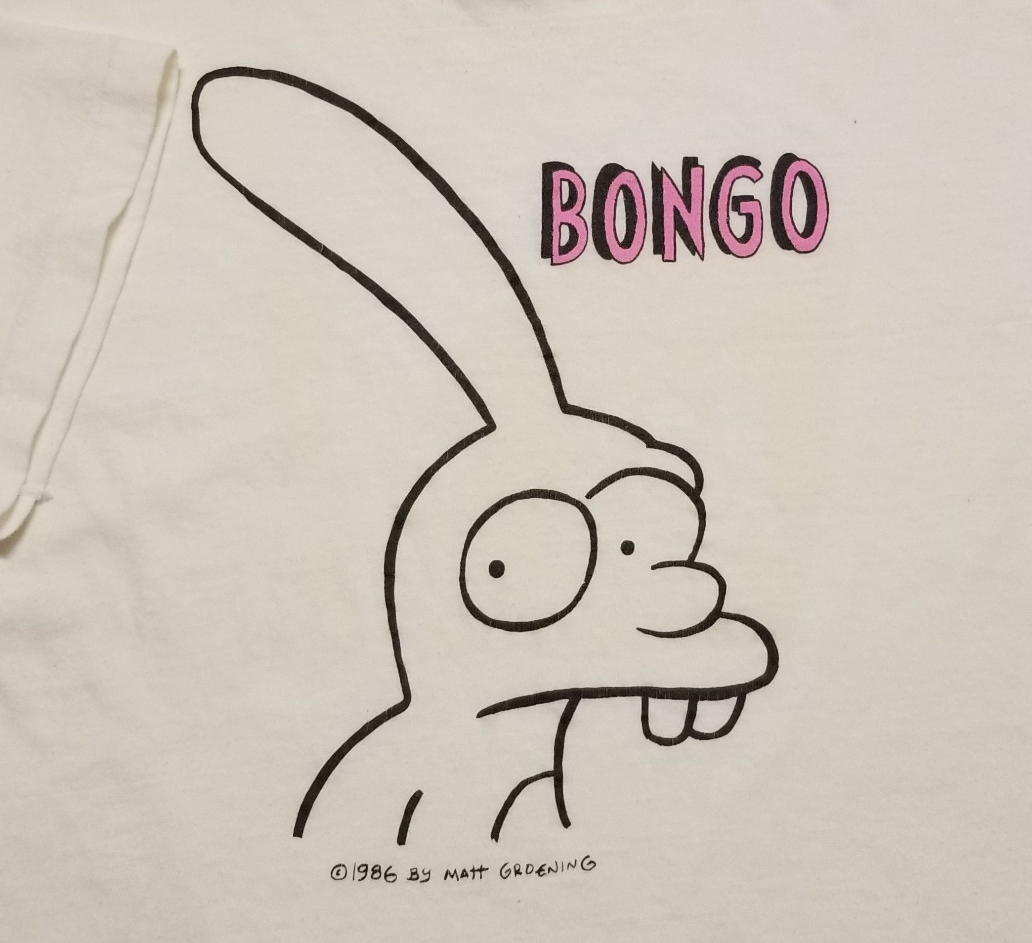 Comics × The Simpsons × Vintage 1986 Matt Groening Bongo Life in Hell Comic USA XL Shirt | Grailed