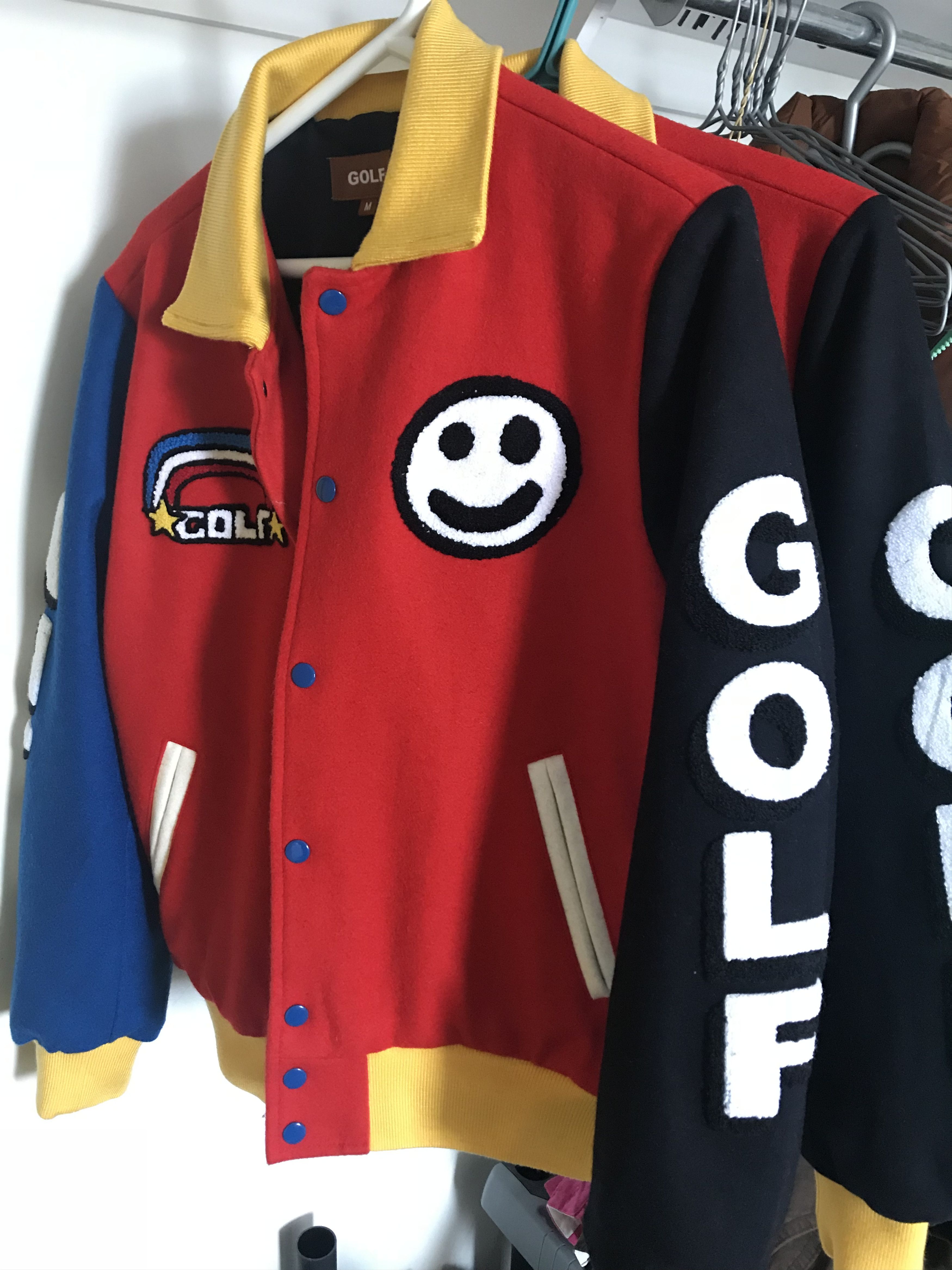 Golf Wang Primary Varsity Jacket Anti Golf AntiGolf | Grailed
