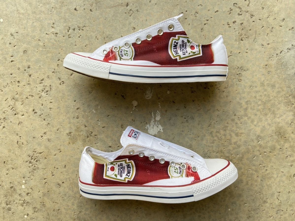 Converse Converse Chuck Taylor All Star White 1 of 1 Heinz Ketchup ...