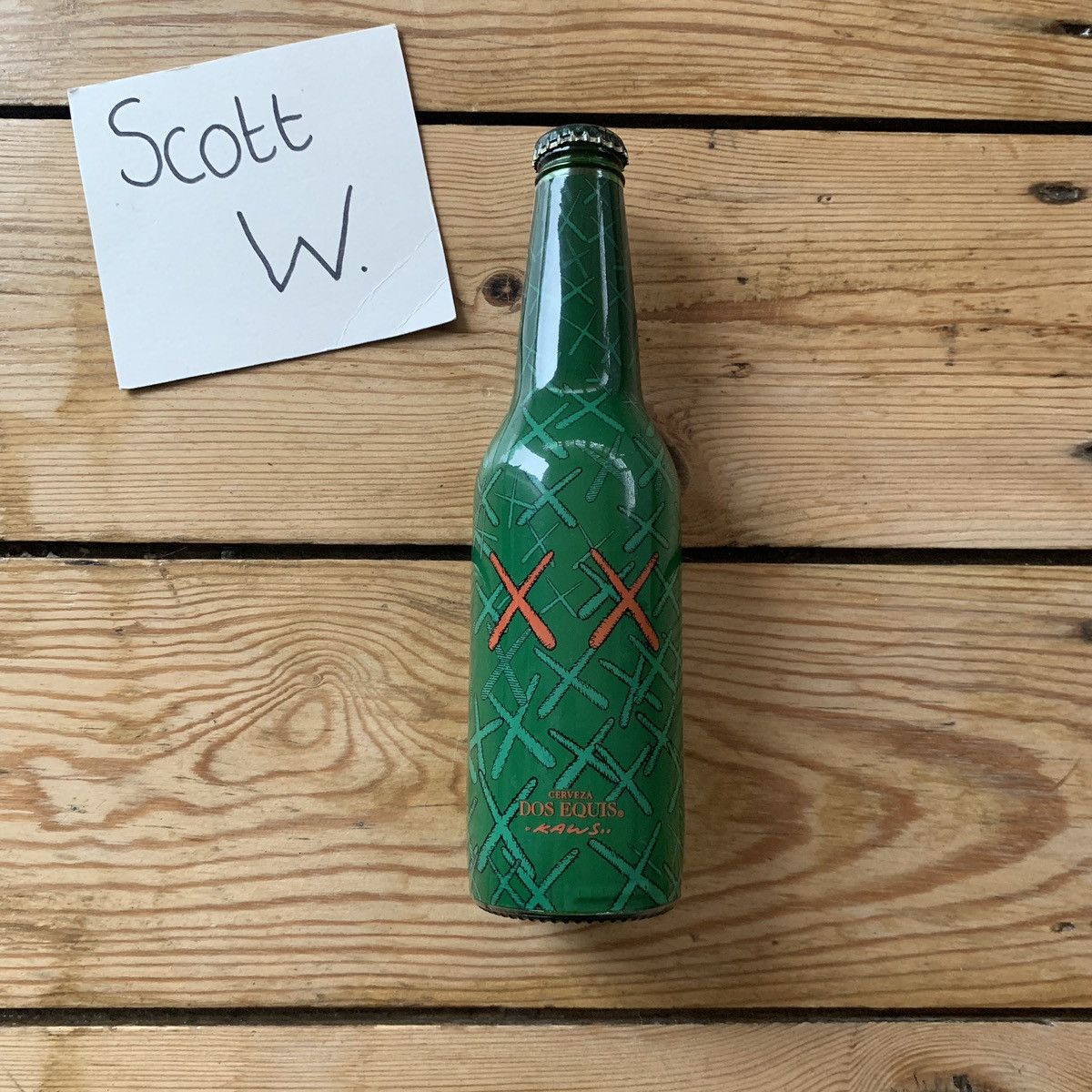 Kaws Kaws x Dos Equis Beer Bottle | Grailed