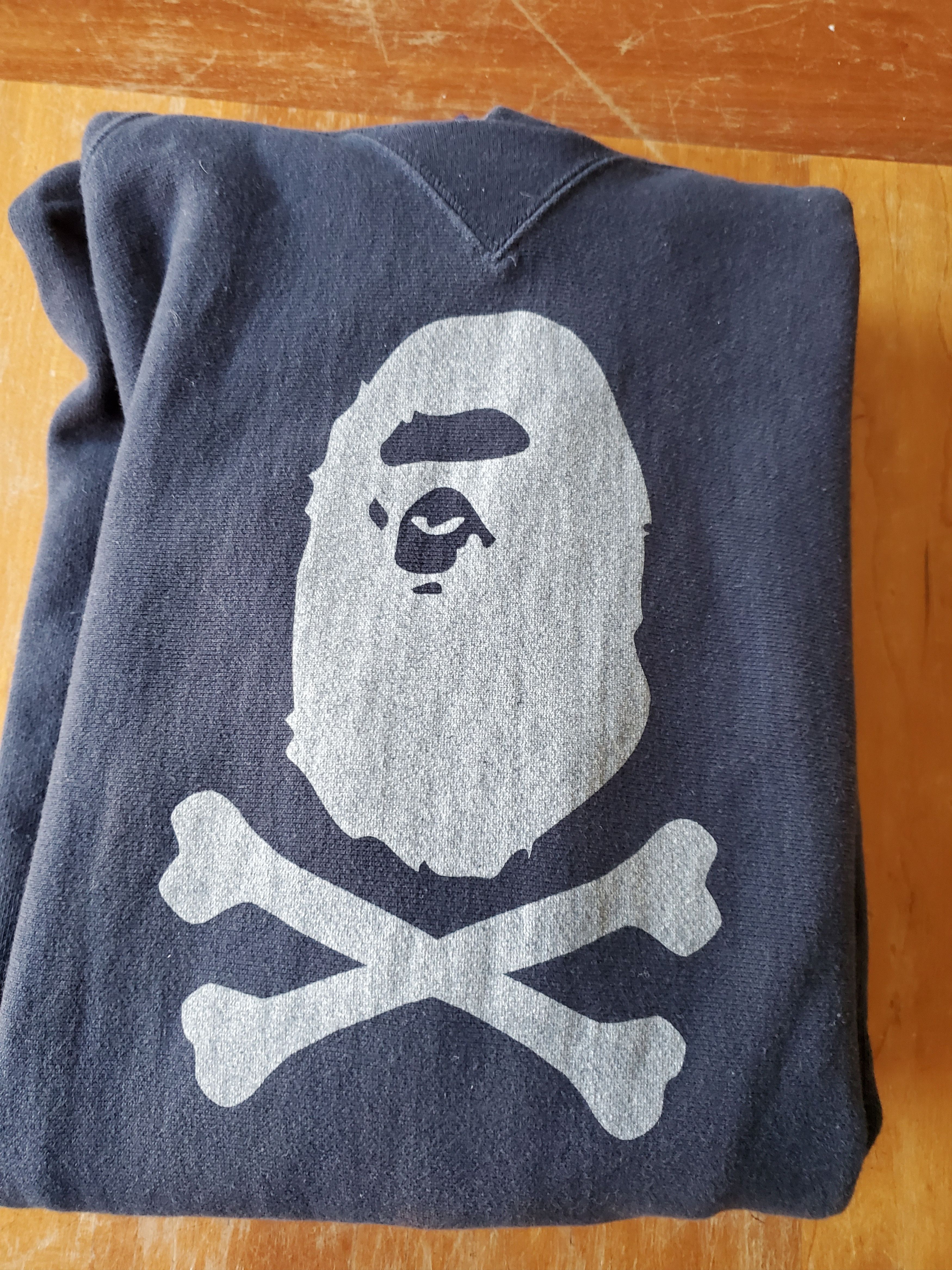 Bape BAPE Crossbone Ape Head Hoodie | Grailed