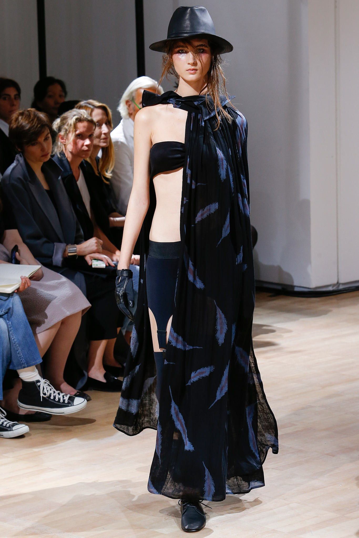 Yohji Yamamoto Yohji Yamamoto Black Hooded Cloak | Grailed