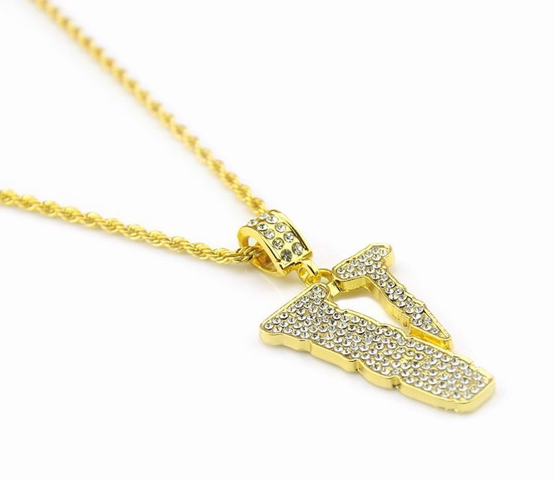 Custom Custom Gold Vlone Chain Not Vlone | Grailed