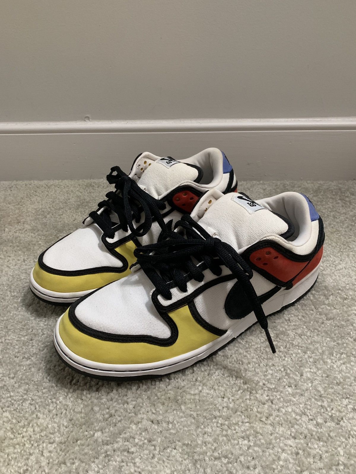 Nike Dunk Low Pro SB Piet Mondrian 2008 | Grailed