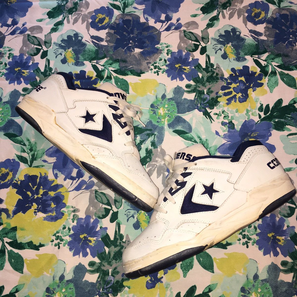 Vintage 90s Converse MenCons 500 Classic Leather Basketball Shoes | Grailed