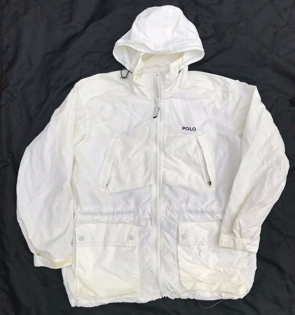 Polo Ralph Lauren Ralph Lauren Polo White Ski Jacket sz L NASA 11 ...