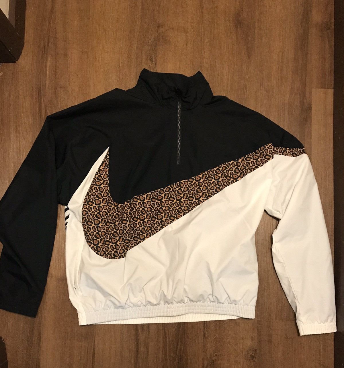 Kith × Nike Kith X Nike Chimera Animal print Quarter Zip Jacket Pippen ...