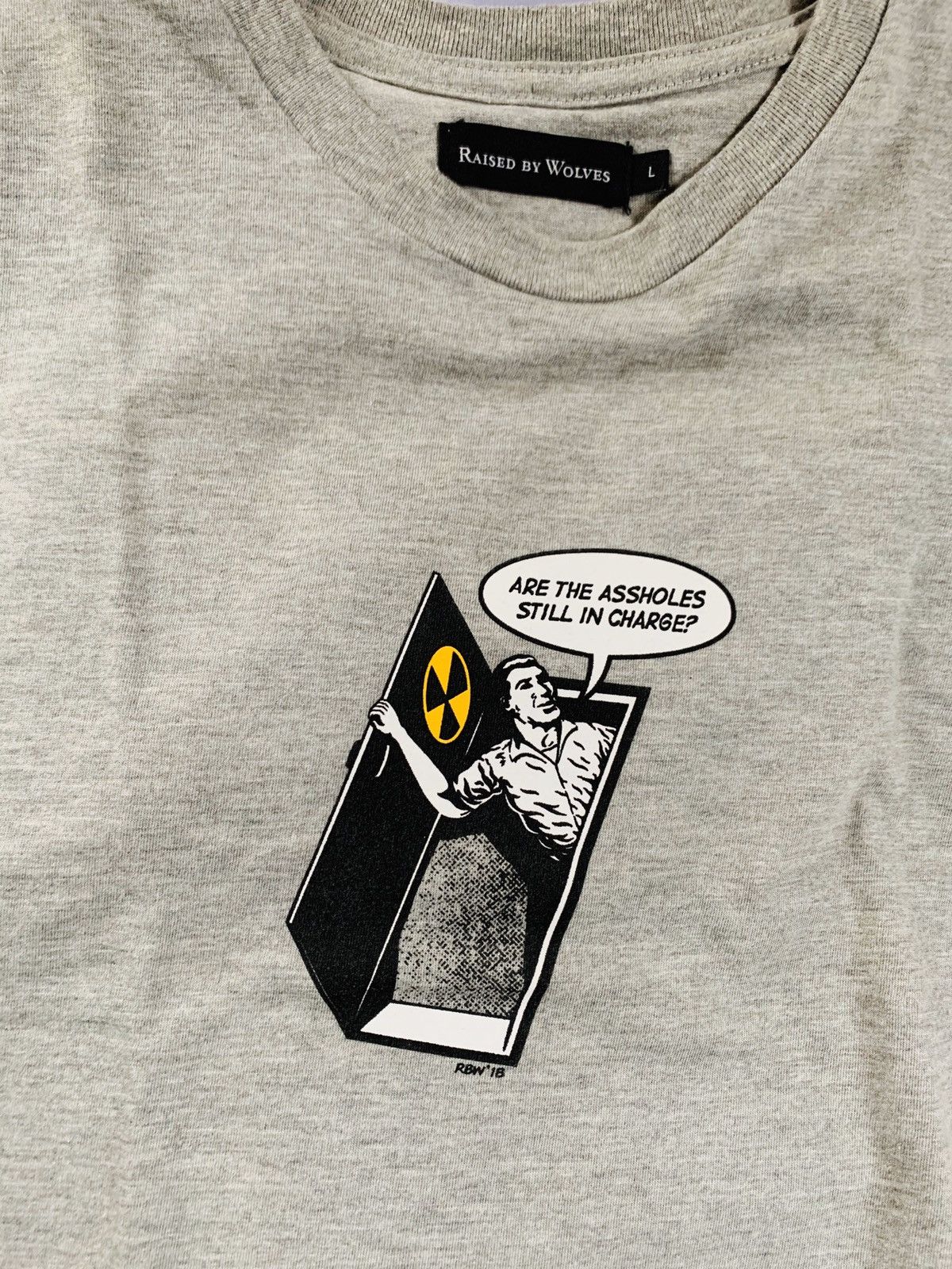 Raised By Wolves Nuclear Bomb Shelter Tee | Grailed