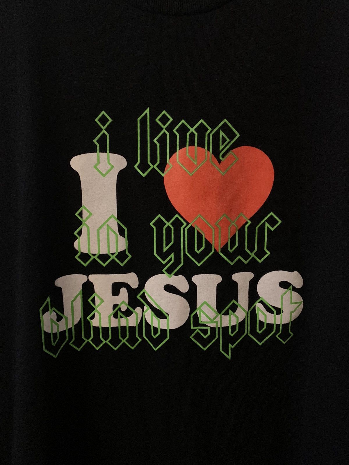 Guardian Angel × Playboi Carti I LOVE JESUS TEE (FITS MEDIUM/LARGE ...