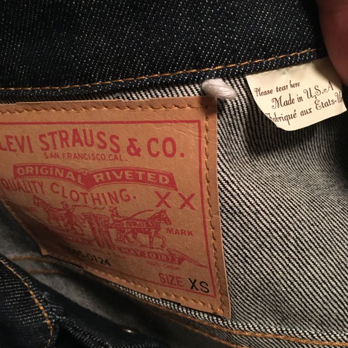 Levi's Levi’s 1967 Type III Trucker Made USA Cone Mills White Oak | Grailed