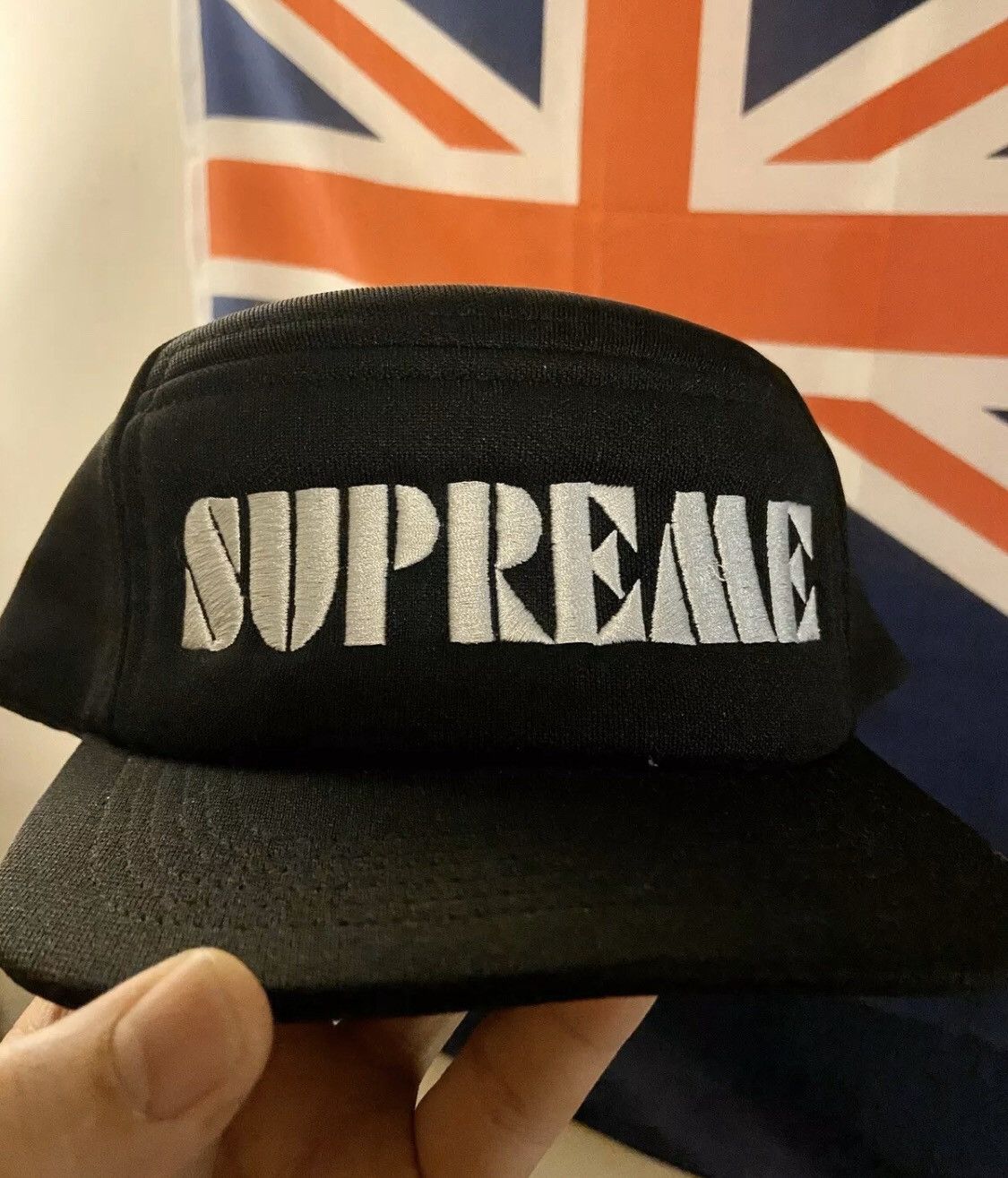 Supreme 5 panel Supreme hat | Grailed