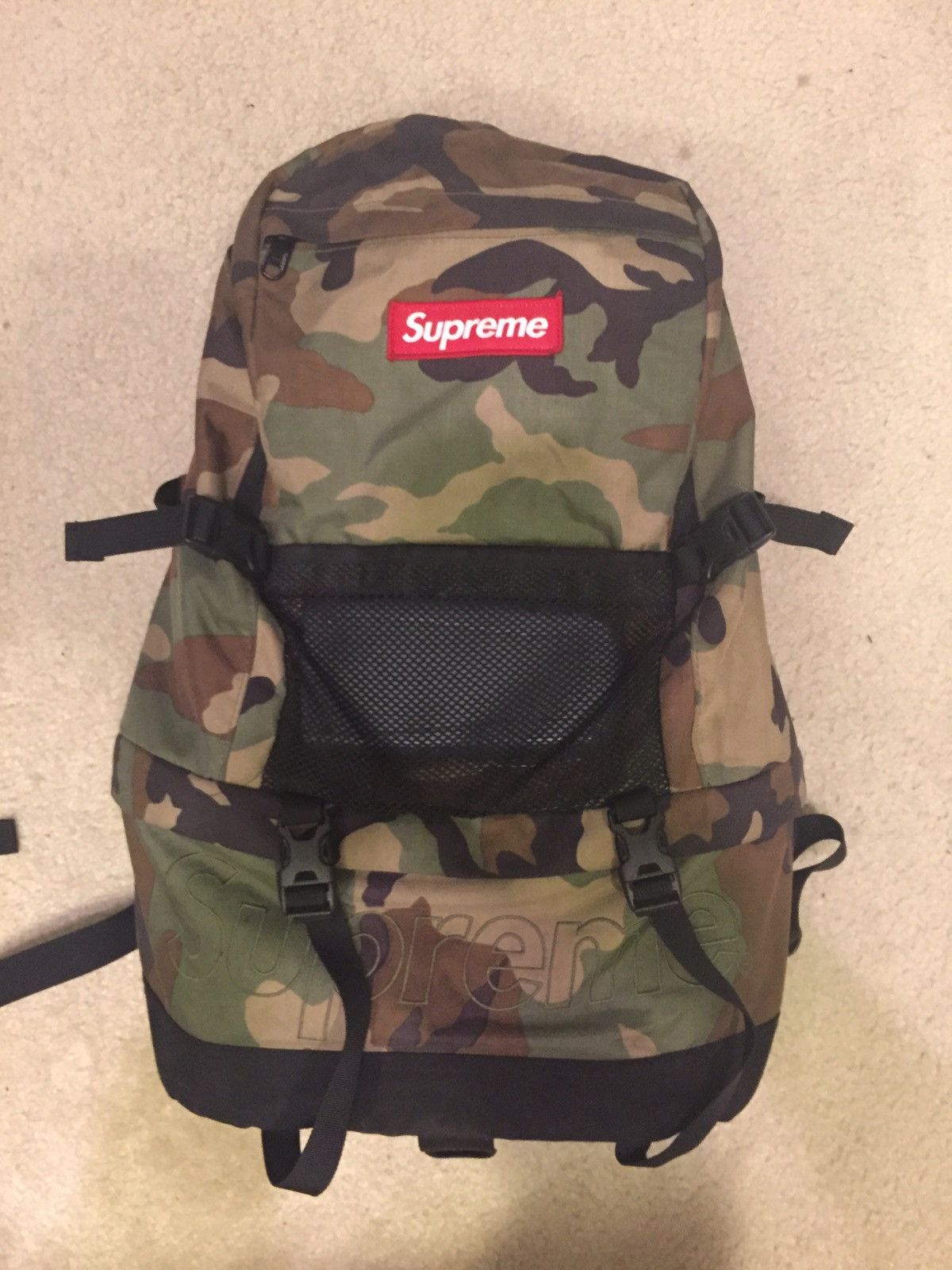 Supreme Supreme Camo Cordura Backpack | Grailed
