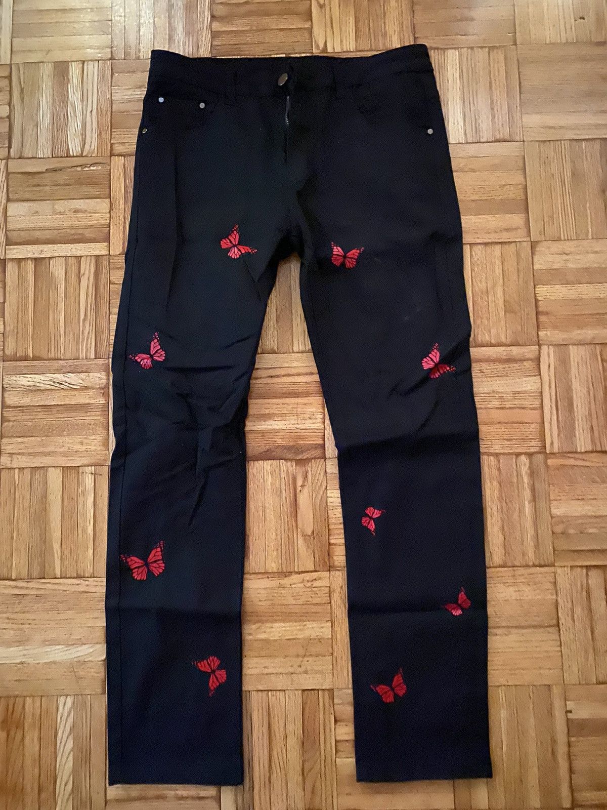 Custom Custom Playboi Carti “Butterfly” Denim | Grailed