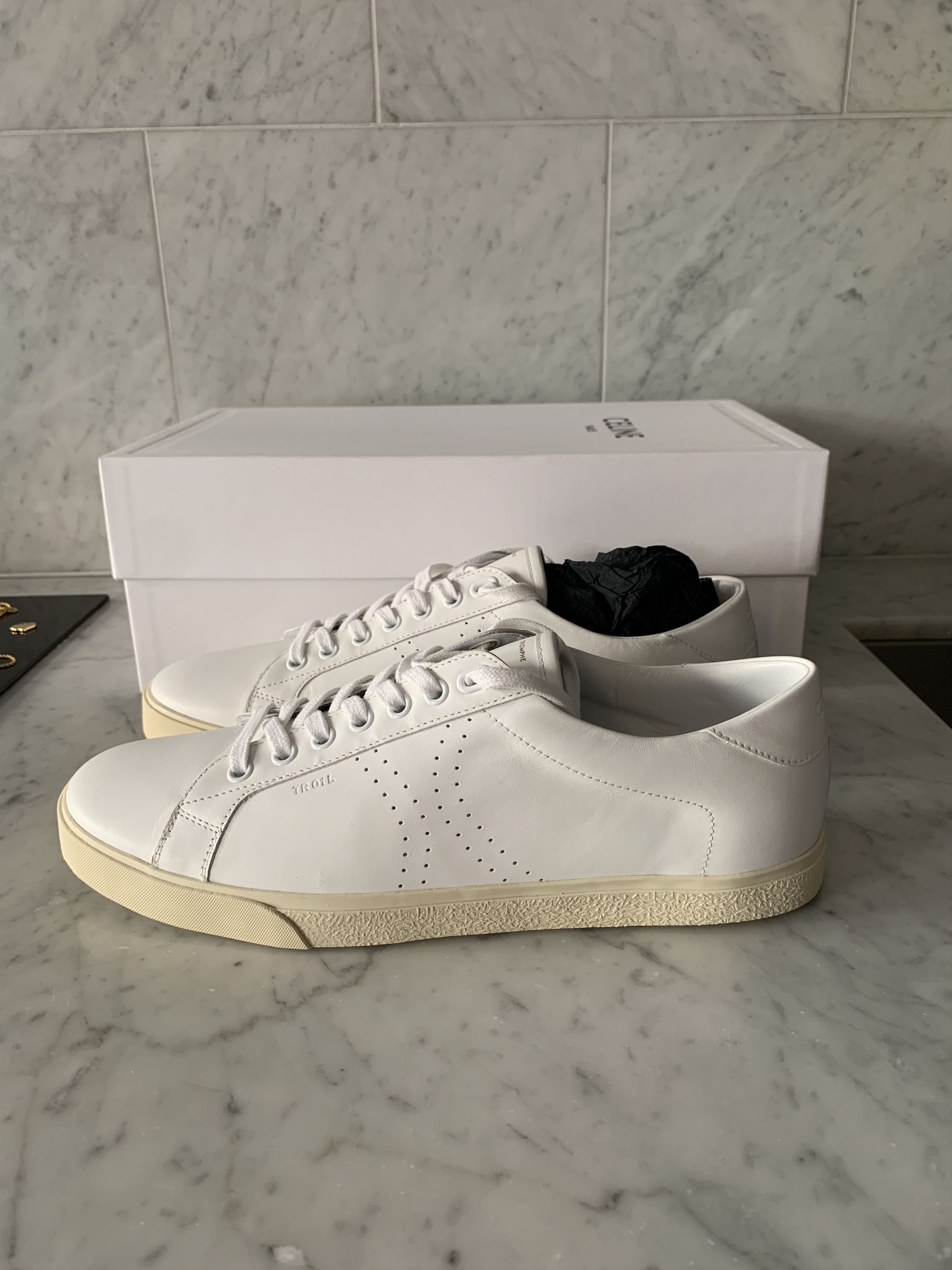 Celine Celine TR01L Triomphe Sneakers | Grailed