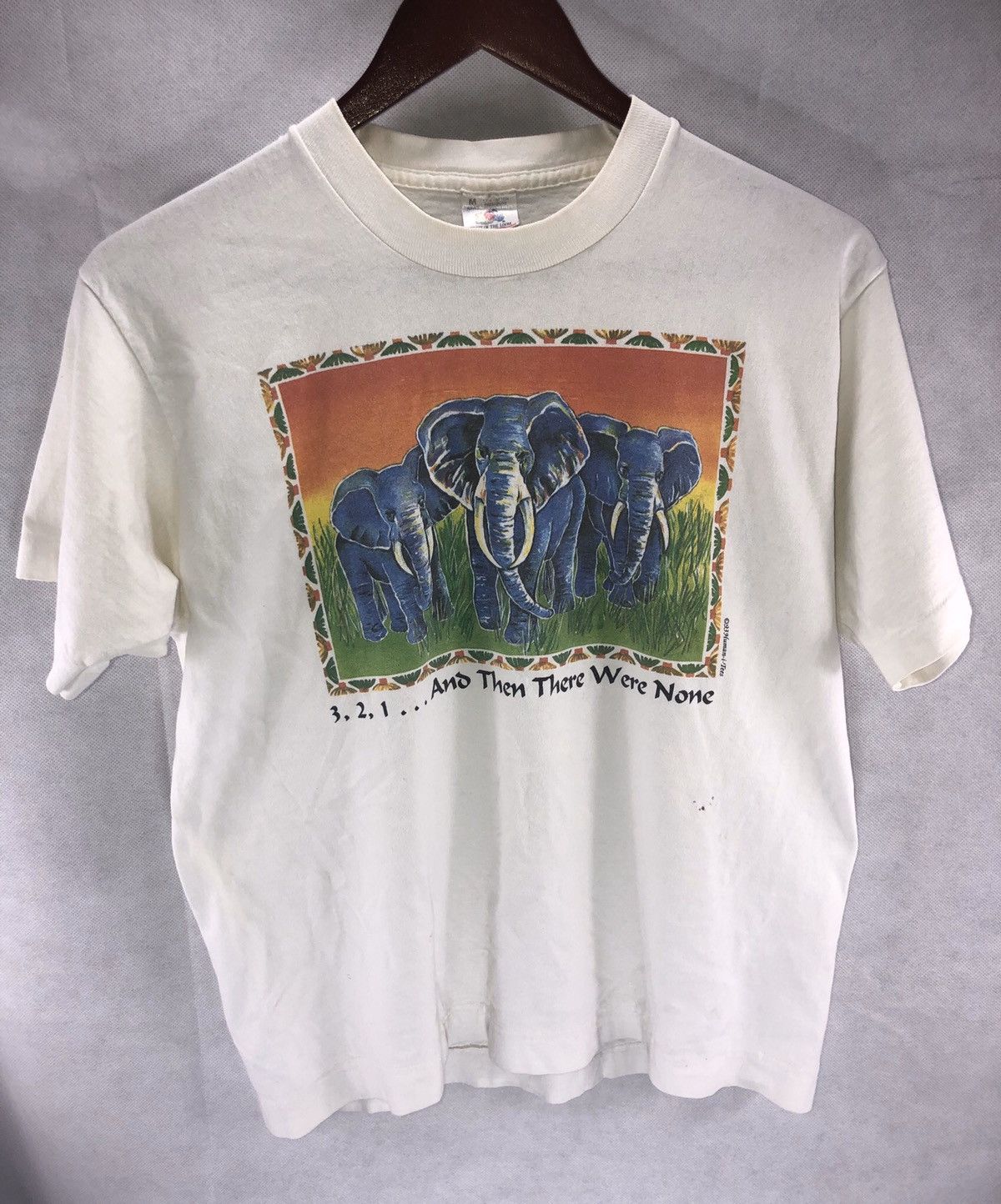 Vintage VTG 1993 Human I Tees And Then There Were None T Shirt | Grailed