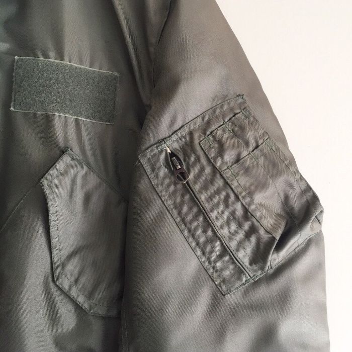 Vintage Military Issue MA-1 Flight Bomber Jacket | Grailed