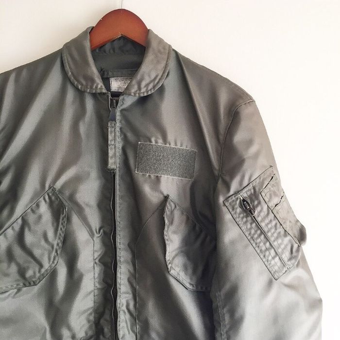Vintage Military Issue MA-1 Flight Bomber Jacket | Grailed