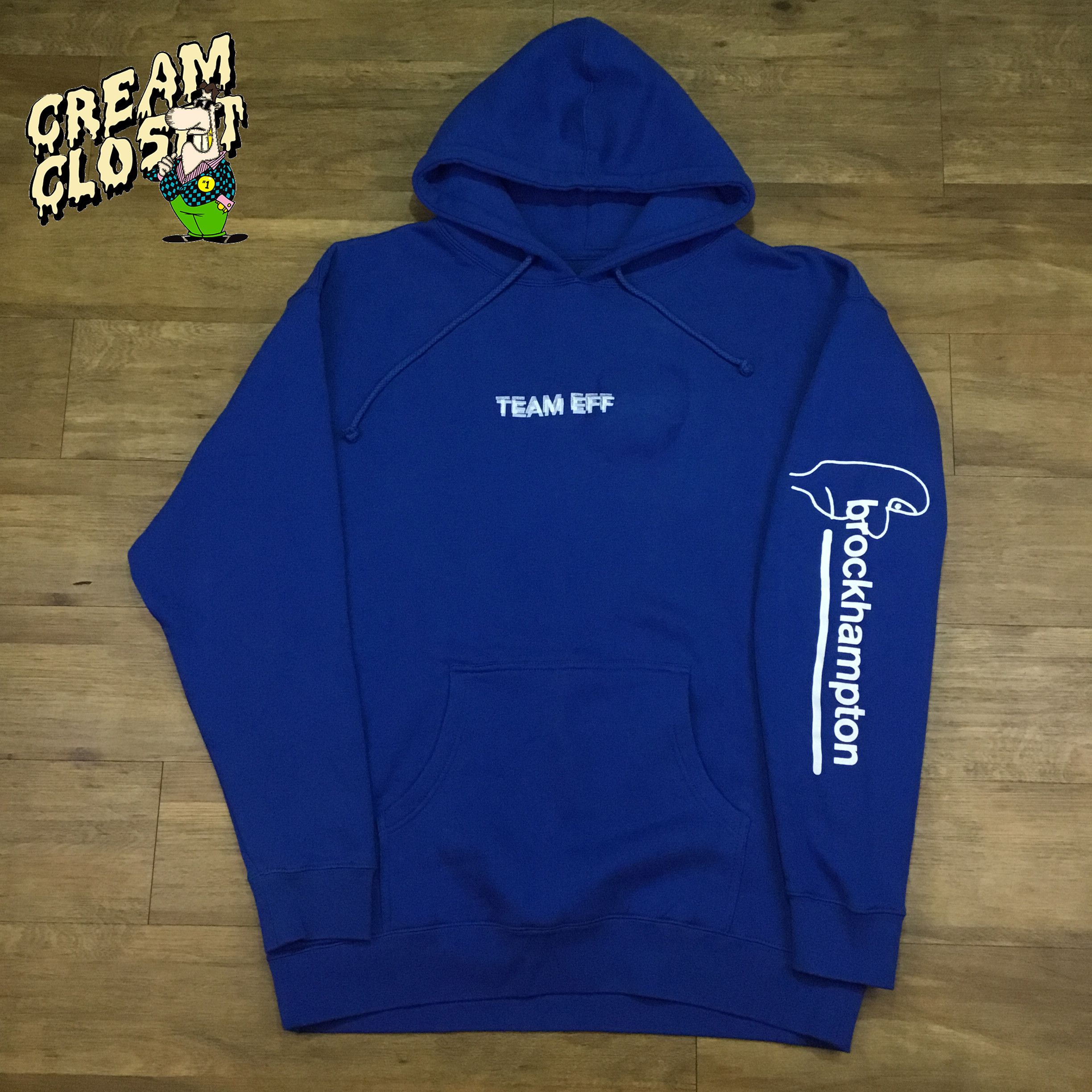 Brockhampton Brockhampton Team Effort Hoodie in Blue | Grailed