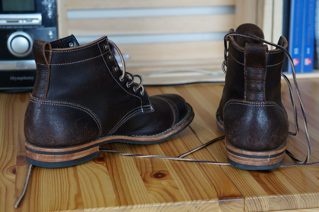 Truman Boot Co Java Waxed Flesh Boots | Grailed