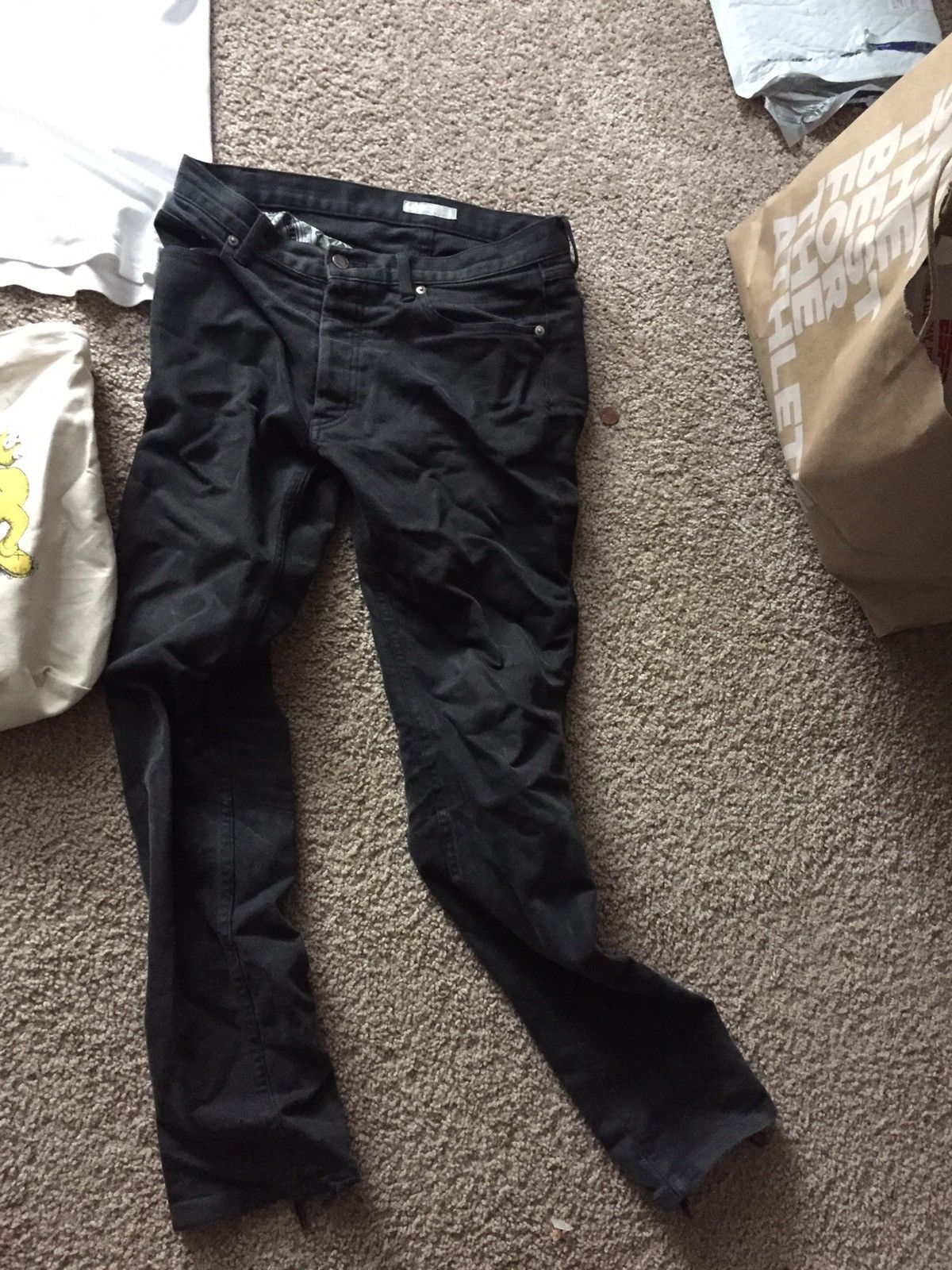 Number (N)ine Number Nine Black Denim | Grailed