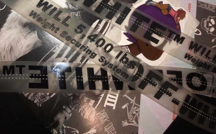Off-White × Virgil Abloh OFF WHITE INDUSTRIAL TRANSLUCENT BELT | Grailed