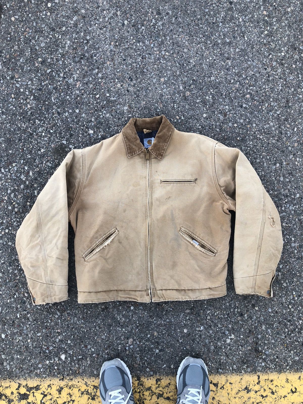 Carhartt × Vintage Vintage carhartt jacket wool lining work jacket ...