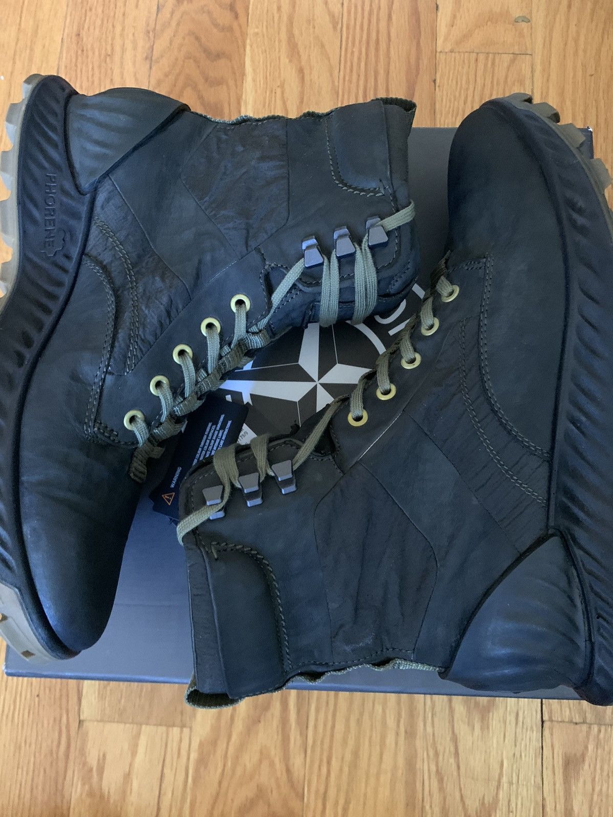 Stone Island Stone Island x Ecco Garment Dyed Boot in Olive Green | Grailed