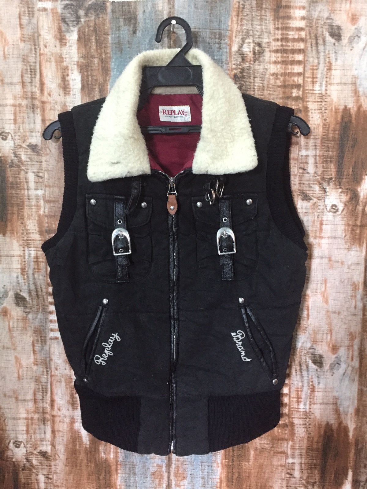 Italian Designers × Replay Tactical Vest By Replay Italian Designer ...