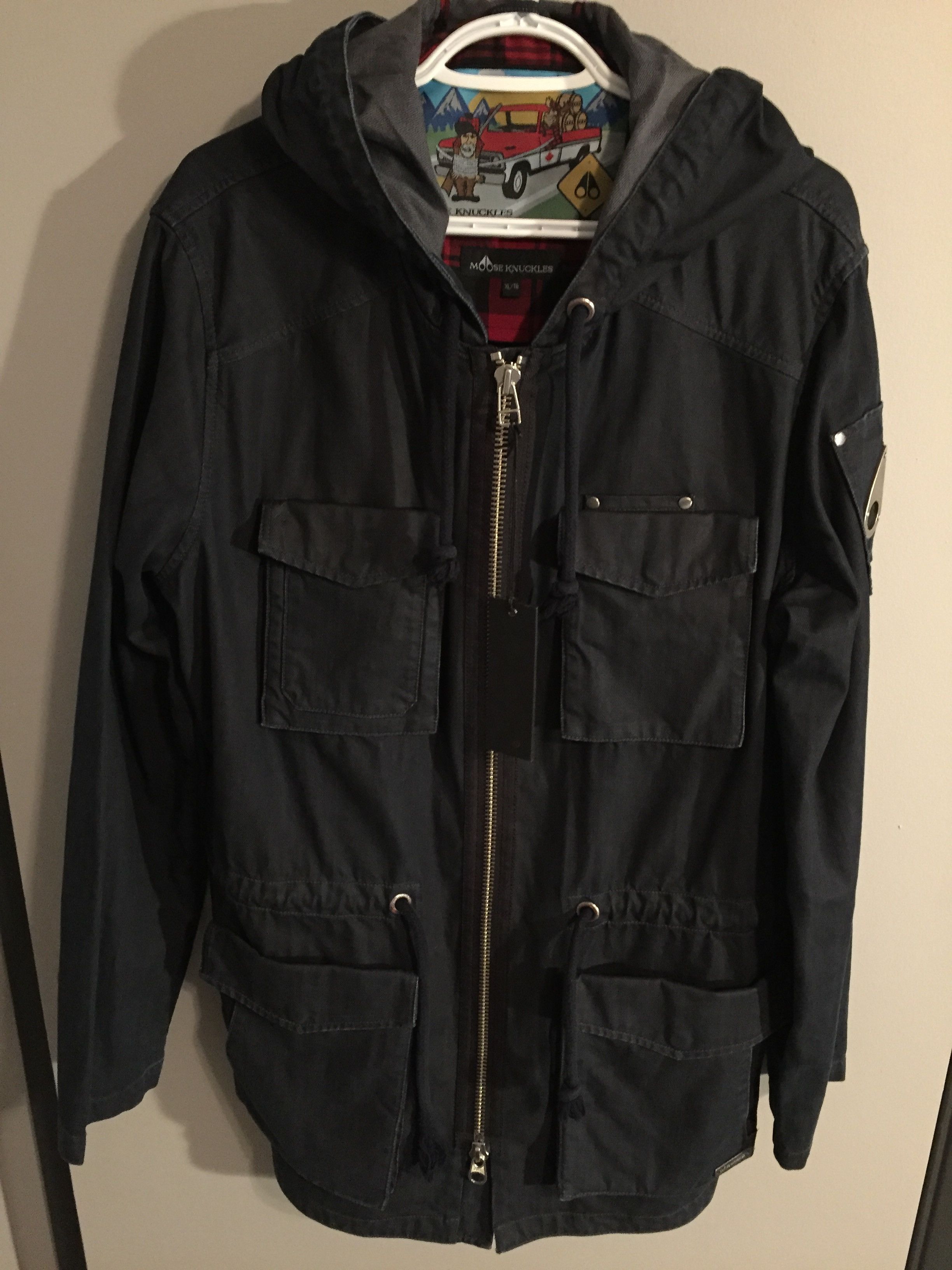 Moose Knuckles Moose Knuckle Denim Parka | Grailed