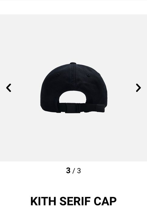 Kith Kith Serif Cap | Grailed