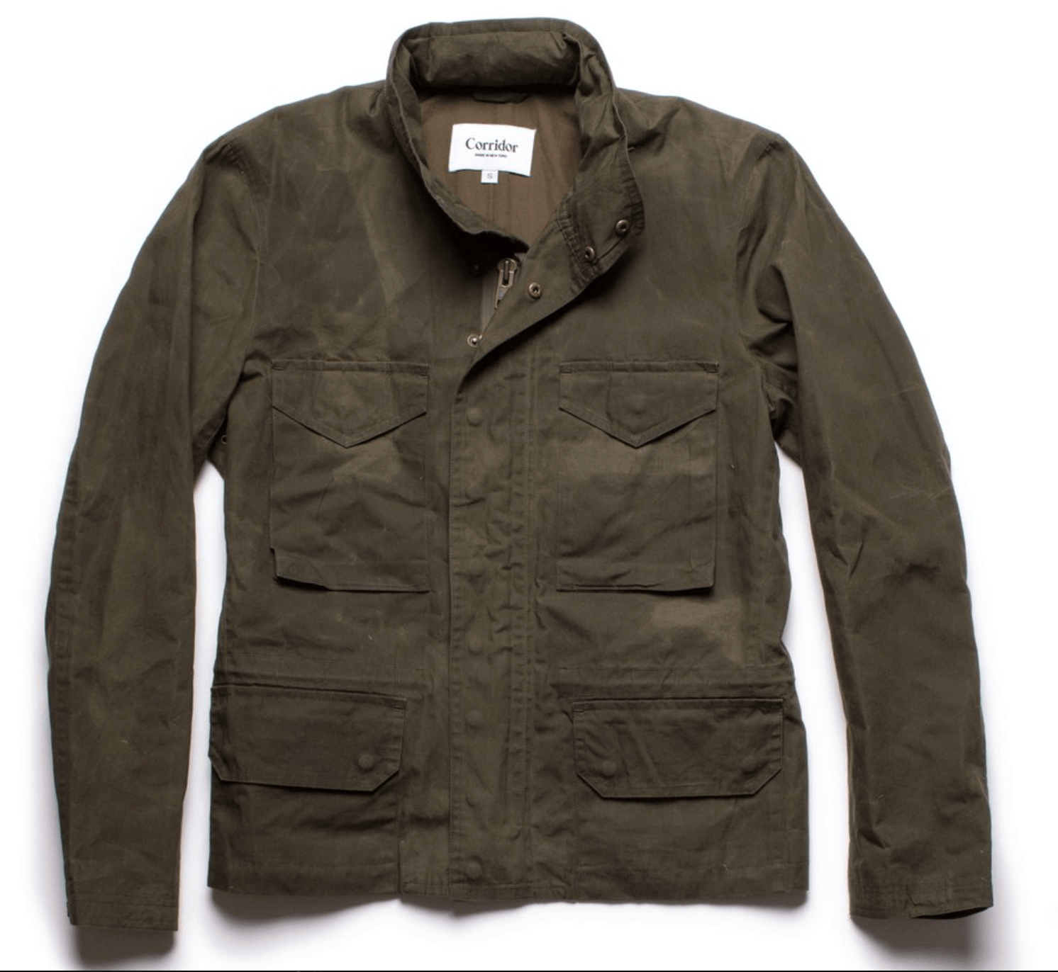 Corridor WAXED COTTON M65 Olive | Grailed