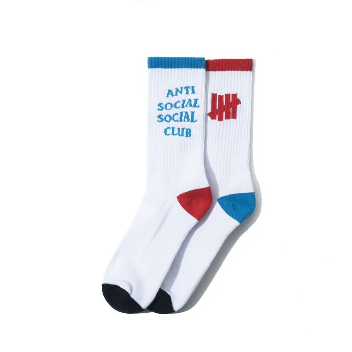 Undefeated DS Undftd x Anti social social club Your Foot Socks SupreME ...