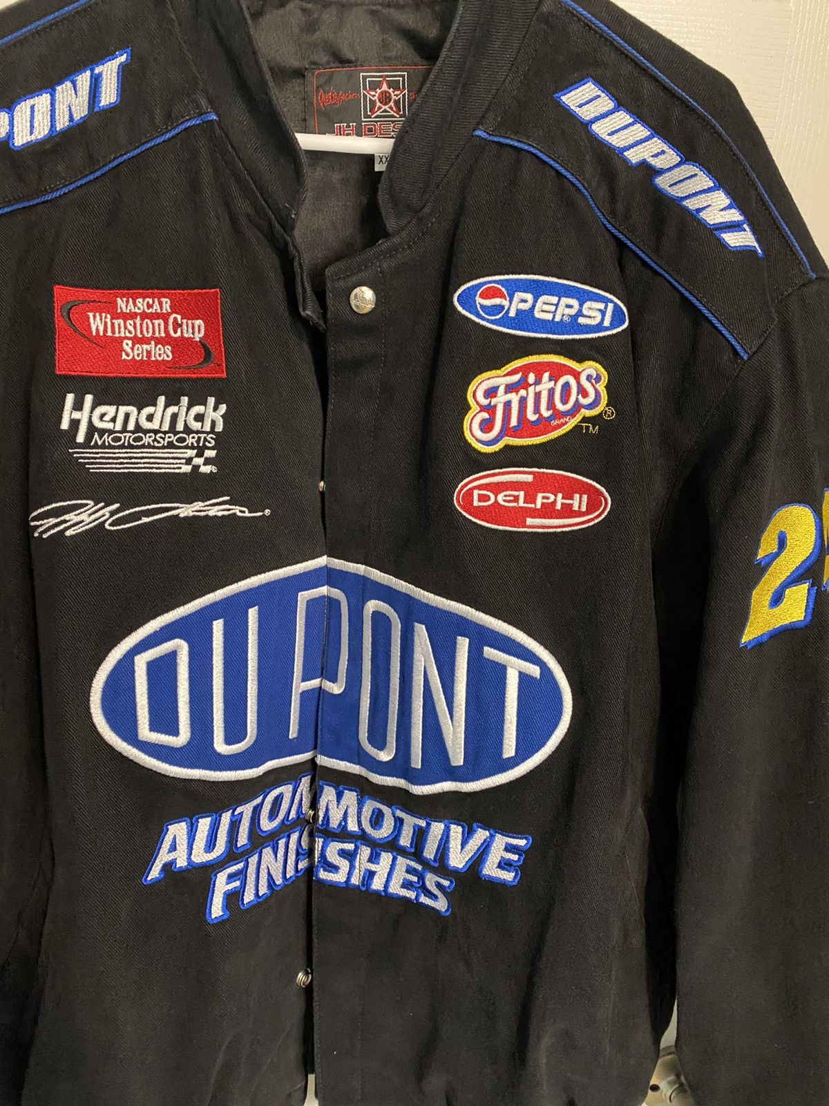 Vintage Nascar Jacket Dupont Jeff Gordon Racing Jacket Pepsi | Grailed