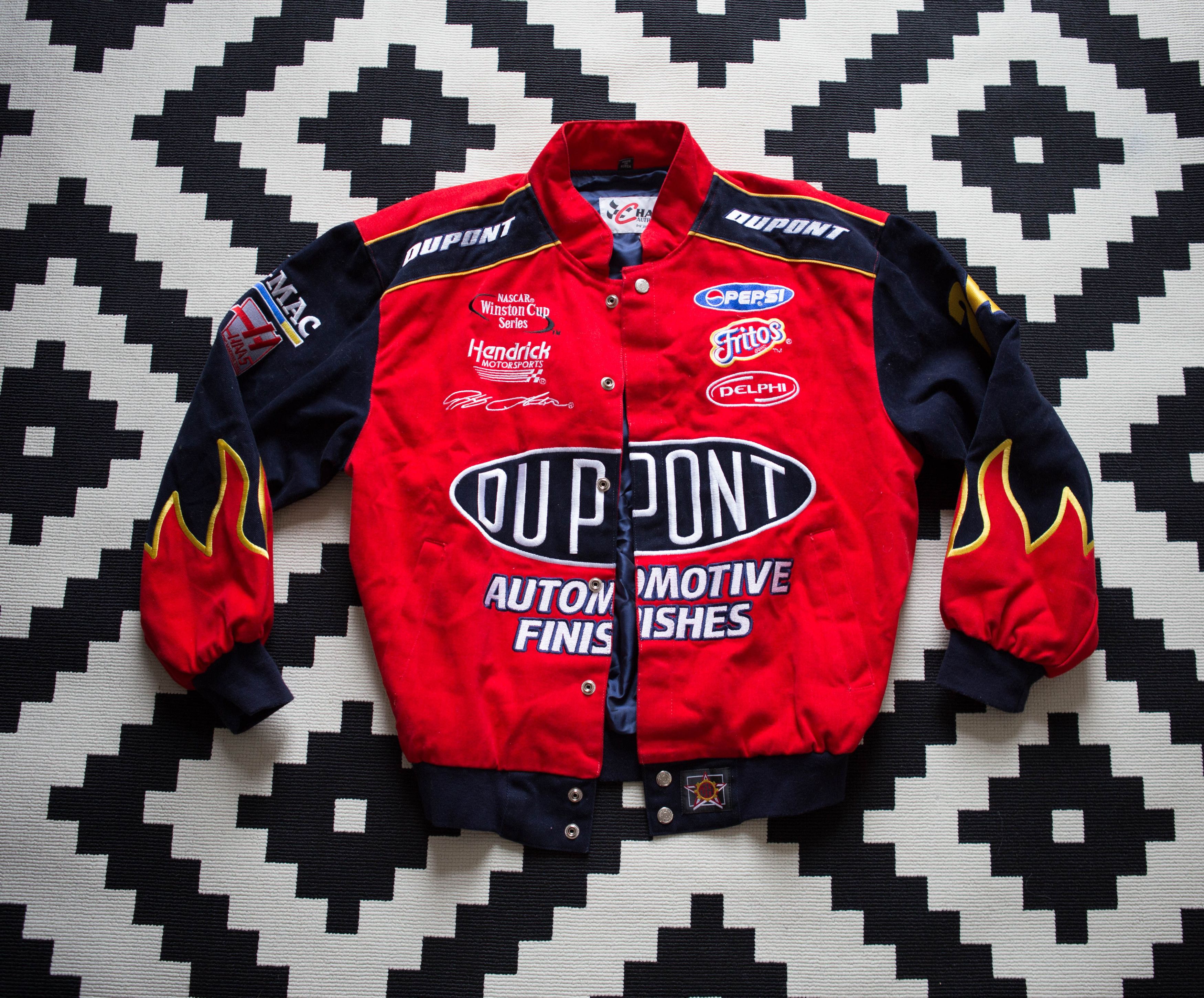 Vintage Vintage Dupont Flame Jeff Gordon Racing Jacket | Grailed