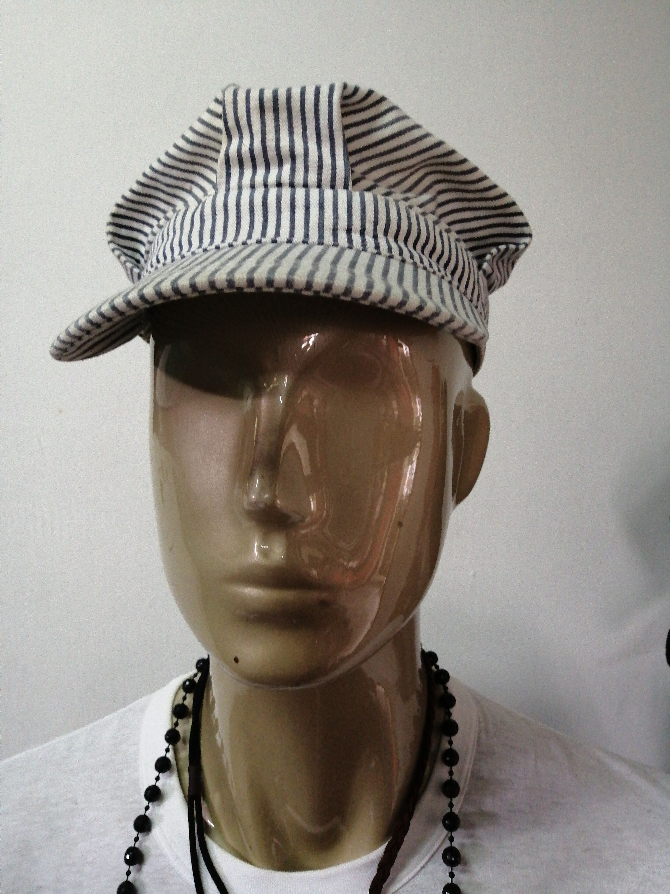 Stussy Stussy Hickory Striped Engineer Cap | Grailed