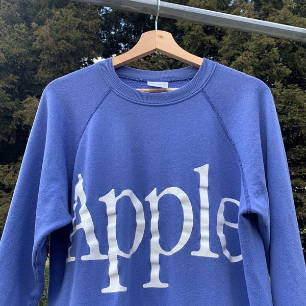 Apple Vintage Apple Sweatshirt Crewneck SpellOut Logo | Grailed