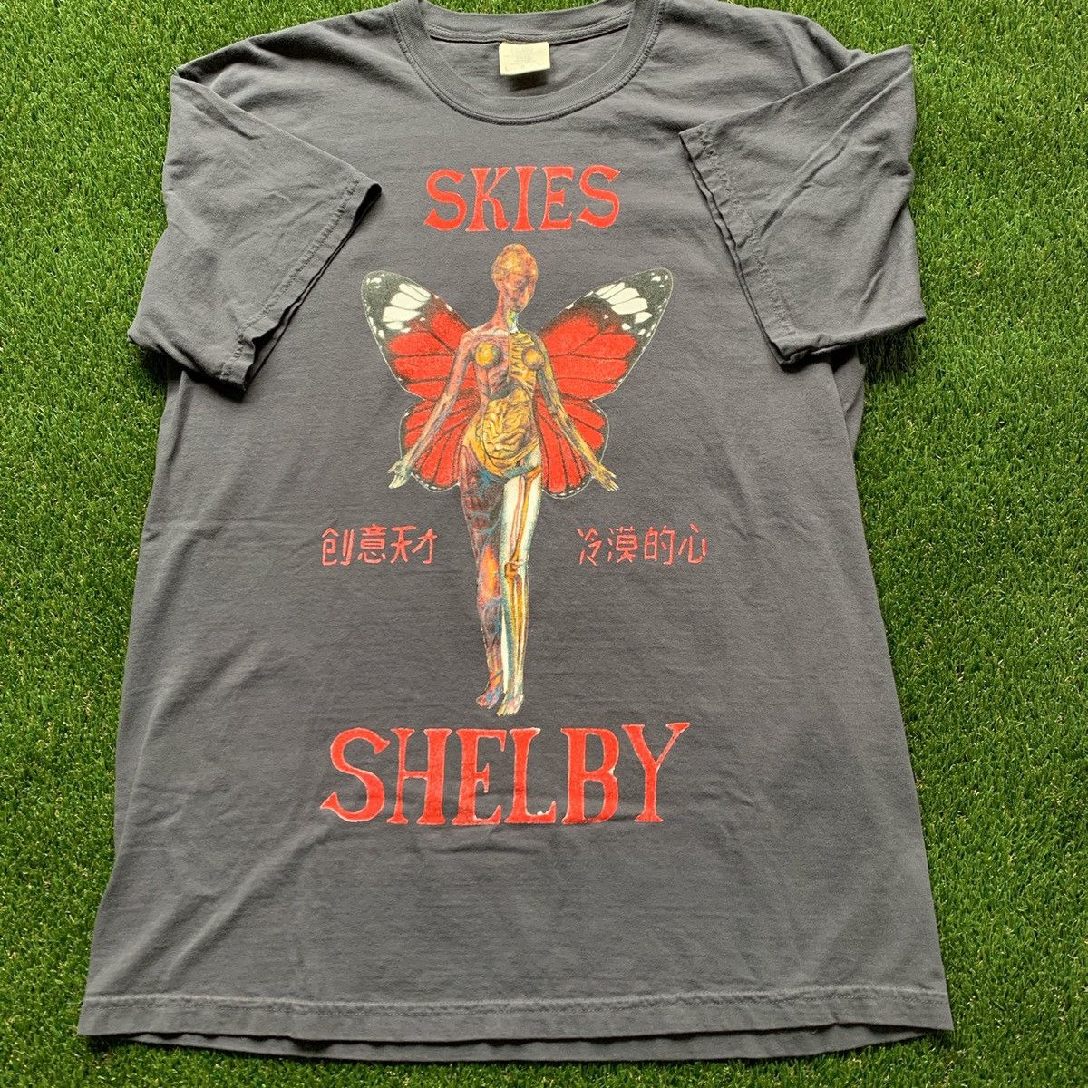 Band Tees × Half Evil × Tour Tee Y2k lil skies shelby tour merch t ...
