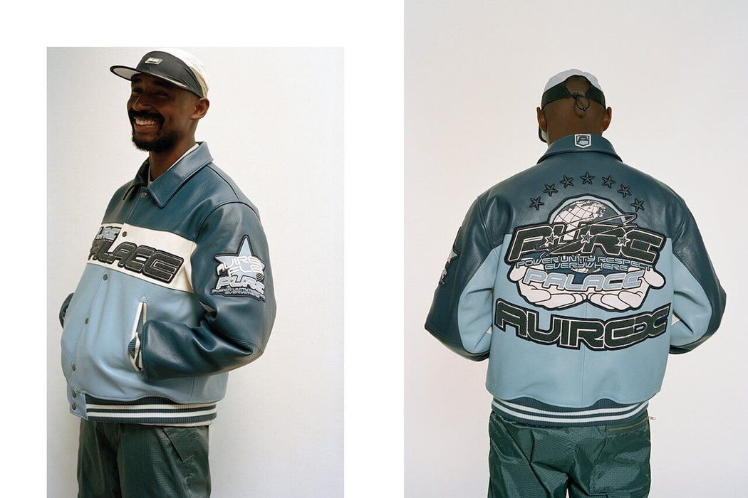 Palace Pure Palace Avirex Jacket | Grailed