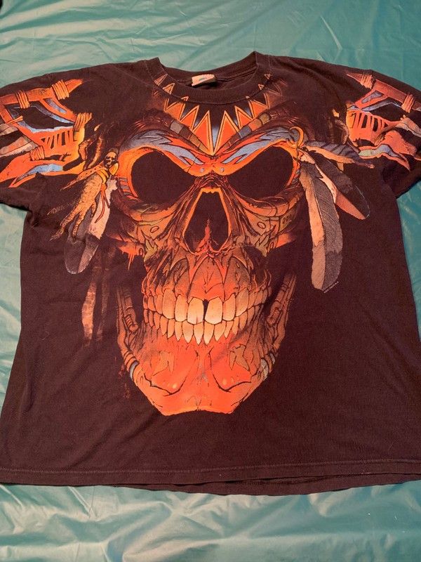 Liquid Blue × Vintage Vintage Liquid Blue Shirt (worn by Travis Scott ...