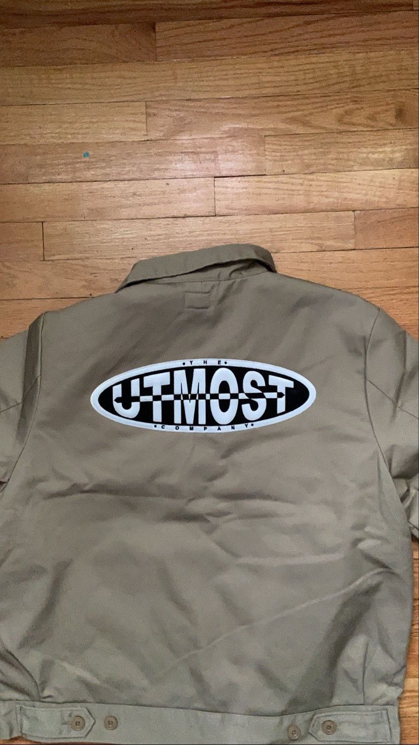 Utmost Co Utmost Logo Jacket (Tan) | Grailed