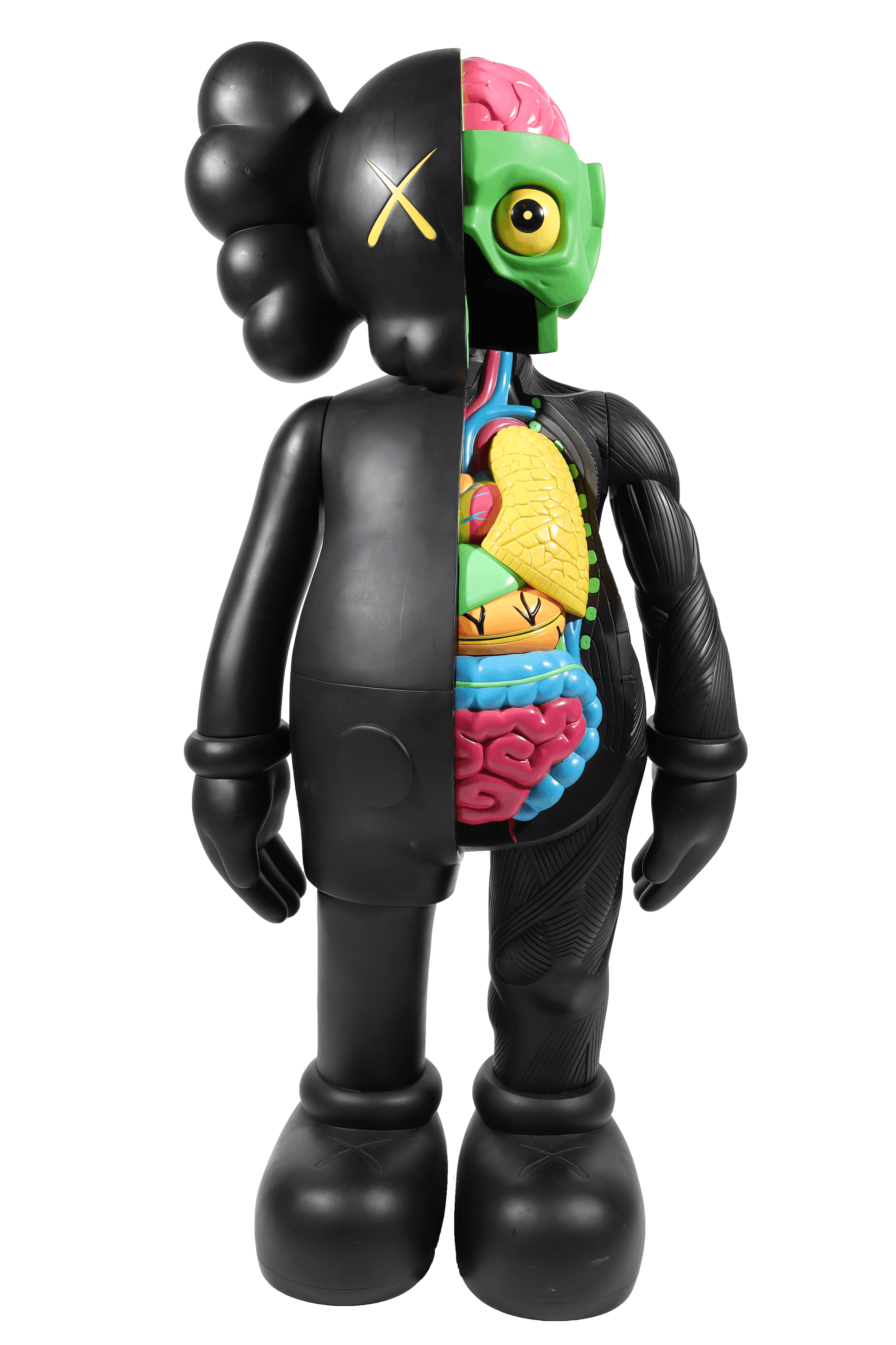 Kaws KAWS 4FT DISSECTED COMPANION (BLACK) | Grailed